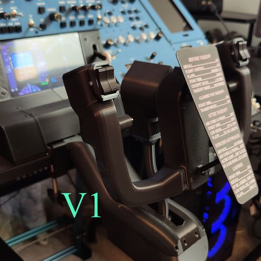 🕹️ Flight SIM 3D Printable Yoke Kit | Joystick (Linear Hall Sensors ...