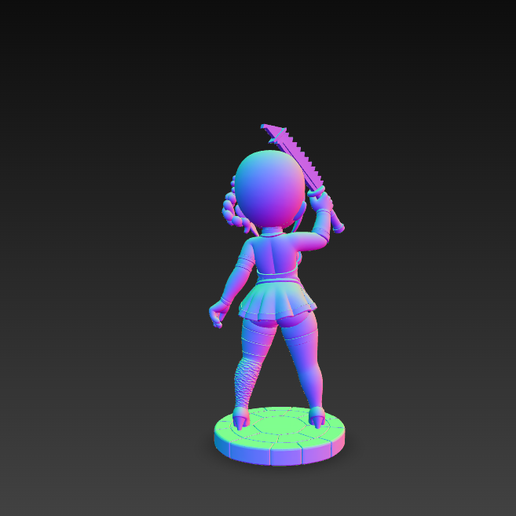 🎲 Kaede replicant・ STL File for 3D printing・Cults