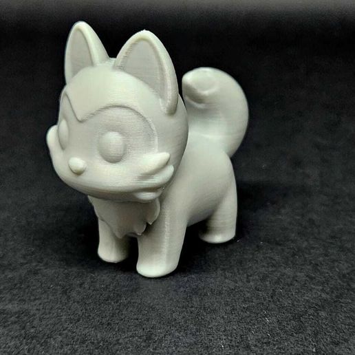 🐺 Cute Little Wolf・ 3D File for 3D printing・Cults