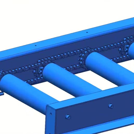⚙️ 3D Design of 180-Degree Rotating Conveyor Transfer Machine・ 3D File ...