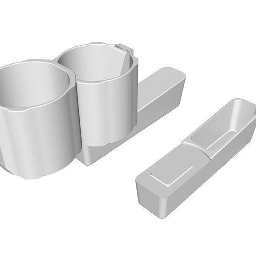 STL file Alfa Romeo 147 Cupholder 🛞 ・Model to download and 3D print・Cults