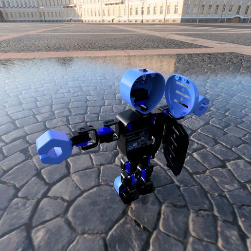 🤖 Humanoid Robot for Arduino with 9G Servo Motors : SG90 - TS90A ...