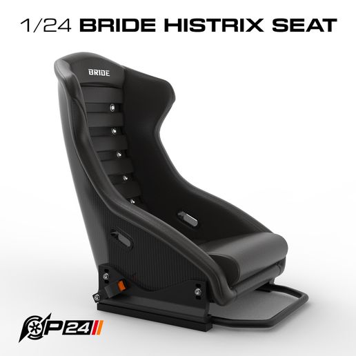 💺 1/24 Bride Histrix seat・ STL File for 3D printing・Cults