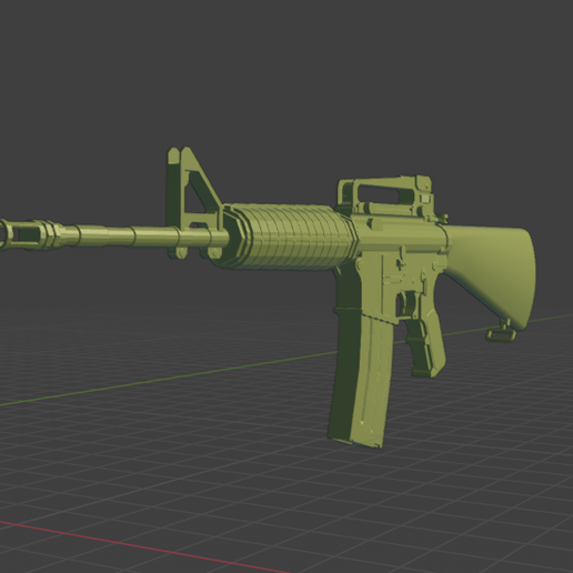 🔫 M4 Carbine Rifle -printable stl・ STL File for 3D printing・Cults