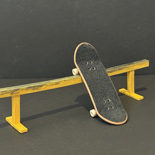 🟪 Square Rail for fingerboards・Free OBJ File for 3D printing・Cults