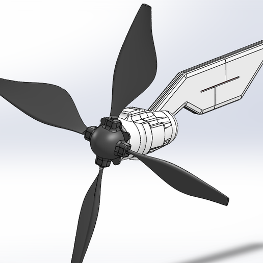 🌬️ 3D Printed Wind Turbine Design – STL Files. Cool things for 3D ...