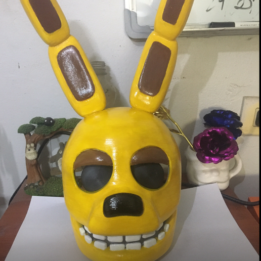 3D print Spring Bonnie Mask (FNAF / Five Nights At Freddy’s) • made ...
