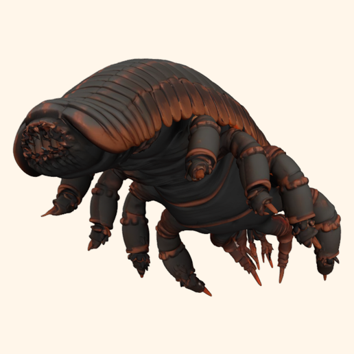 👹 Trilobite Creature・Free STL File for 3D printing・Cults