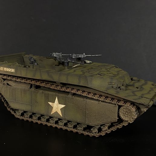 🚰 LVT-4 Water Buffalo (Amphibious, US, WW2)・ 3D File for 3D printing・Cults