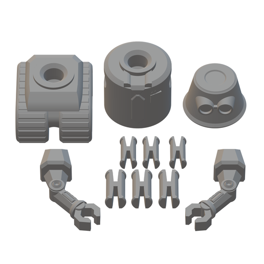 STL file Buckethead Robot Nation 🤖 (3MF)・3D print object to download・Cults