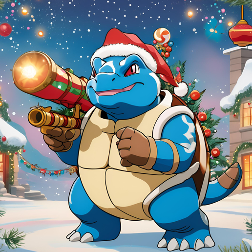 Archivo STL gratuito CHRISTMAS BLASTOISE [POKEMON] 🎄 ・Idea de impresión ...
