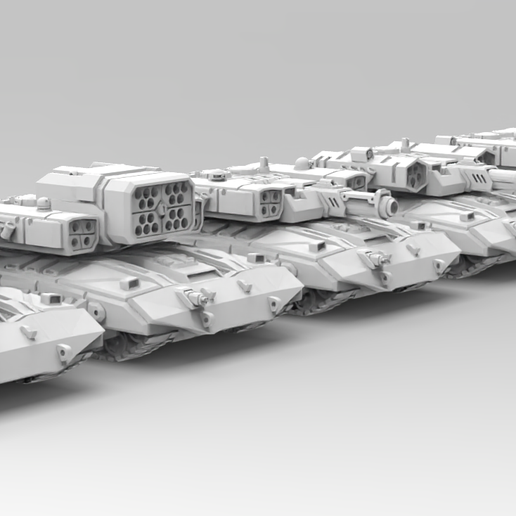 🪖 Bullpup Tank・ OBJ File for ・Cults