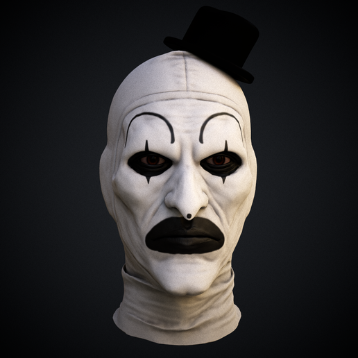 🎨 Terrifier (Art Head 2)・ STL File for 3D printing・Cults