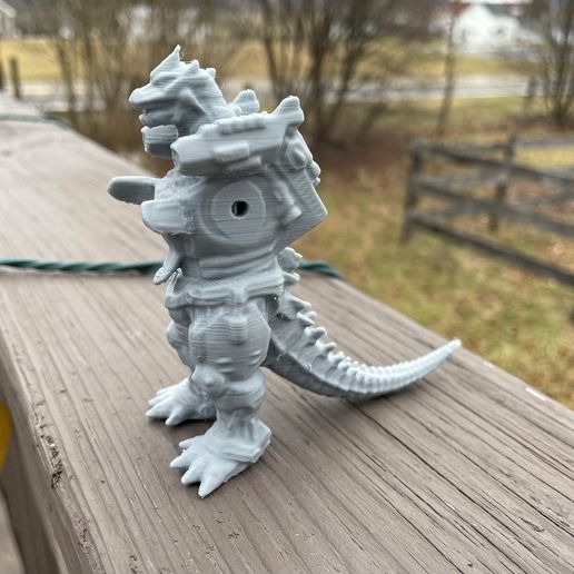 🎲 Mechagodzilla (Kiryu)・ STL File for ・Cults
