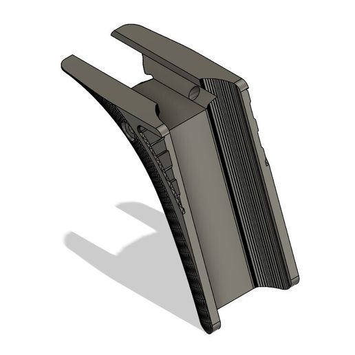 🔫 Inclined tactical grip・Free STL File for 3D printing・Cults