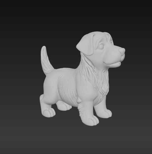 STL file Toy dog 🐕 ・3D print design to download・Cults