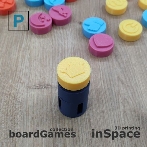 Archivo STL Fidget - Botón antiestrés - Inútil - Totalmente impreso en ...