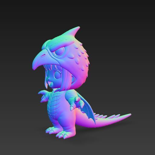 🇯🇵 godzilla anime chibi pack X 4・ STL File for 3D printing・Cults