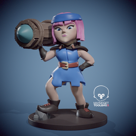 STL file Firecracker - Clash Royale STL for 3D Printing 🧨 ・3D printing model to download・Cults