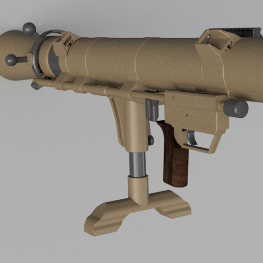 🔫 Airsoft Carl Gustav M2 - 40mm shell launcher, minimal hardware parts ...