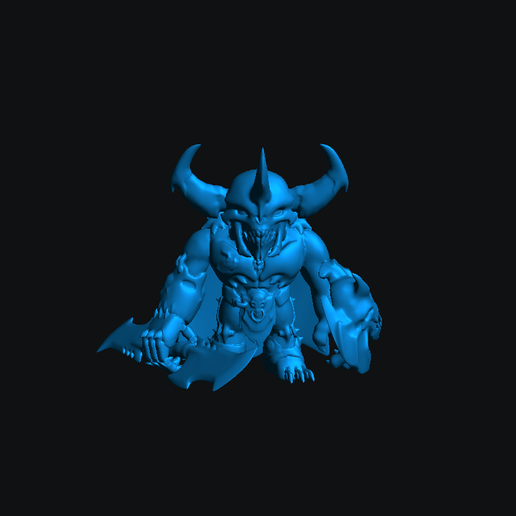 🏹 Doom The Dark Ages Agaddon Hunter Toy・ STL File for 3D printing・Cults