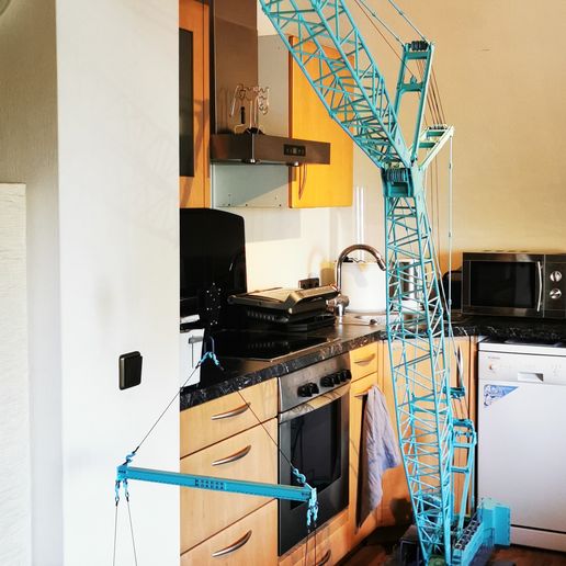 🏗️ CT130 Luffing Jib Addon・ 3D File for 3D printing・Cults