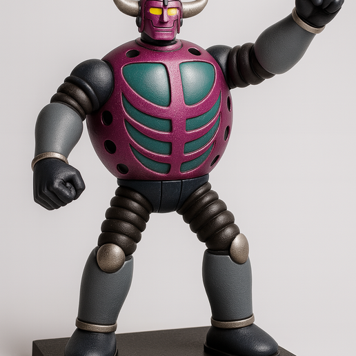 🦸 goldorak golgoth・ STL File for 3D printing・Cults