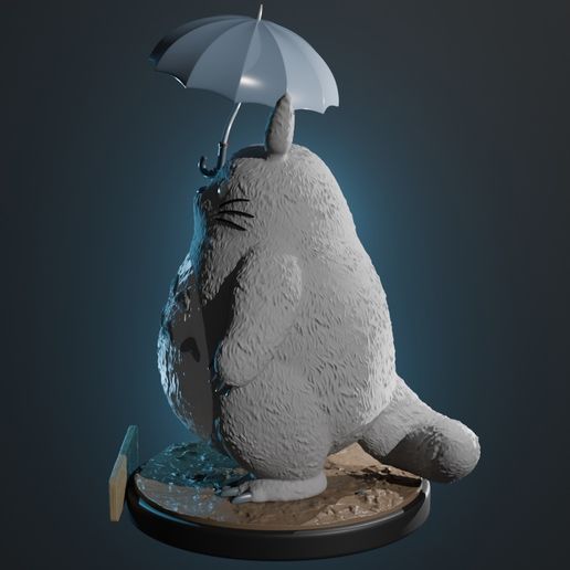 STL file TOTORO - MY NEIGHBOR TOTORO 👹 ・3D printer model to download・Cults