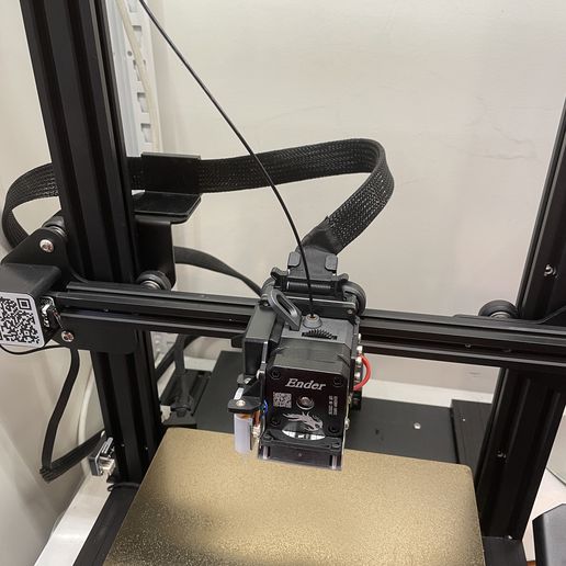 🔌 Ender 3 Sprite Extruder Cable Holder・Free STL File for 3D printing・Cults