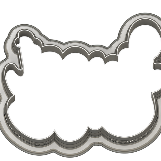 🍪 Sweet One Cookie Cutter・ STL File for 3D printing・Cults