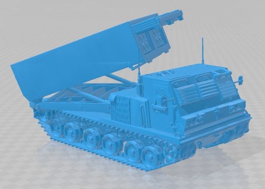 🚗 MLRS M270 A1 1998 Printable・ 3D File for 3D printing・Cults