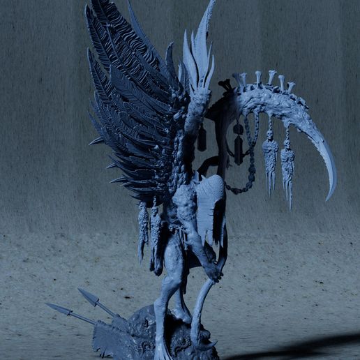 ♟ Demom・ OBJ File for 3D printing・Cults