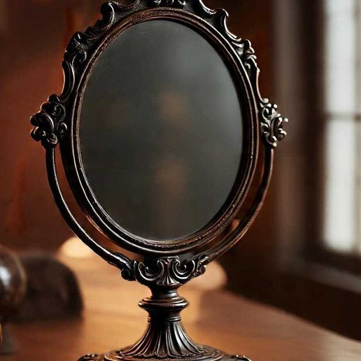 small gothic mirror