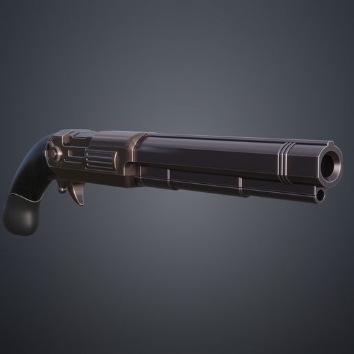 💀 Jod Skeleton Crew blaster・ 3D File for 3D printing・Cults