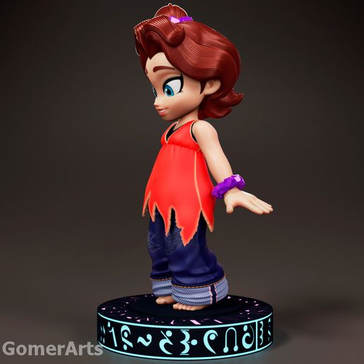 👾 Pauline 3 pose set from Donkey Kong Bananza STL 3D print statue・ 3D ...