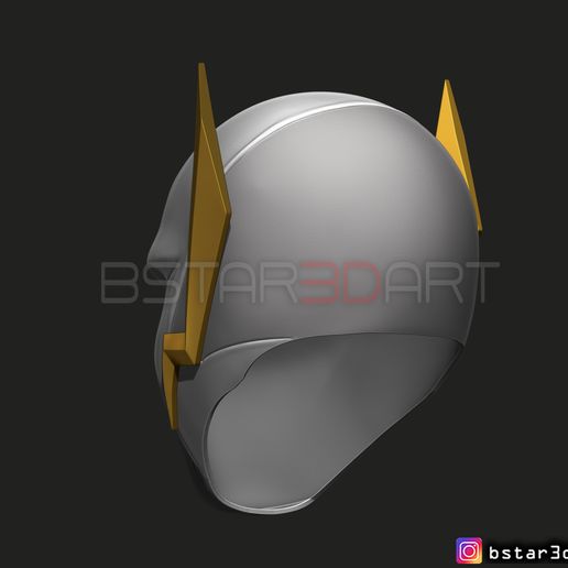 🪖 Godspeed Mask - Flash God Season 6 - Flash cosplay helmet・ STL File ...