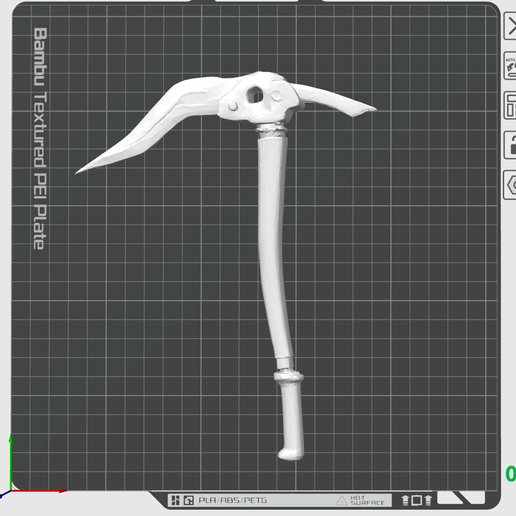 ⚔️ pickaxe・ 3MF File for 3D printing・Cults