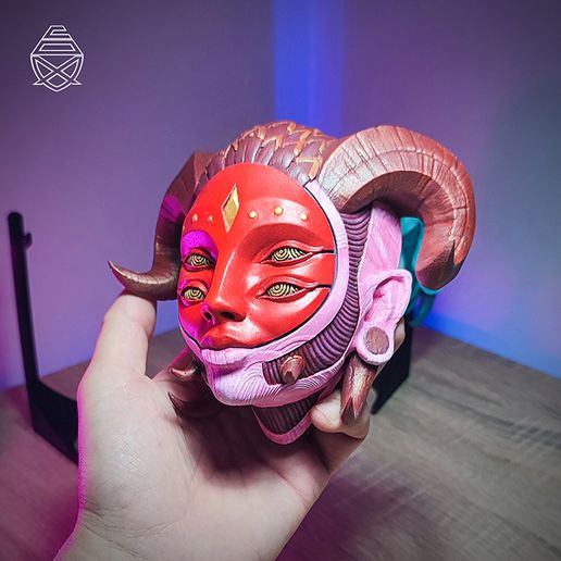 🏠 Harlequin & Hellequin・ STL File for 3D printing・Cults