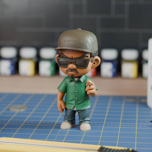 👾 Ryder Wilson - Grand Theft Auto San Andreas・Free STL File for 3D ...