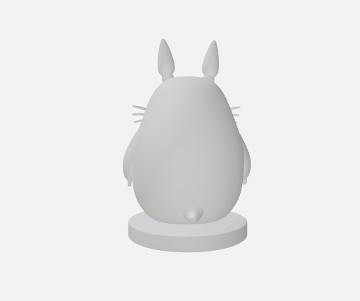 🐉 Totoro Chibi Figure – 3D Printable Collectible・Archivo OBJ para ...