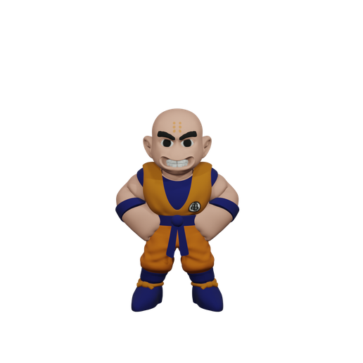 Archivo STL gratis Krillin (Halfling) 🎲 ・Plan para descargar y imprimir ...
