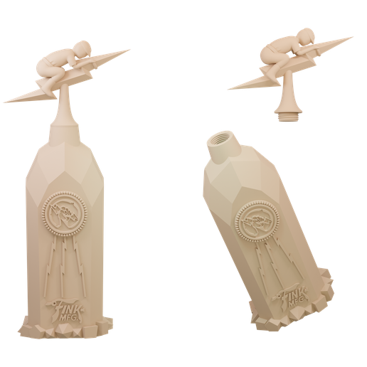 3D file Bioshock Shock Jockey Vigor Potion 🧪 ・Model to download and 3D ...