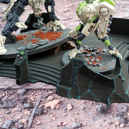🪦 Necron Tournament Terrain - Tomb World - Complete Set・ STL File for ...