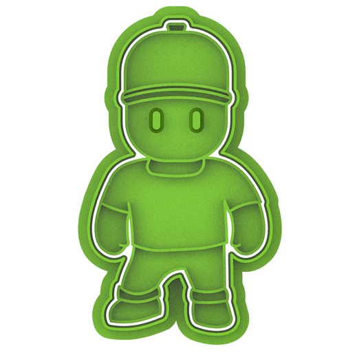 STL file stumble guys cookie cutters pack x 4 🍪 ・3D printer model to ...