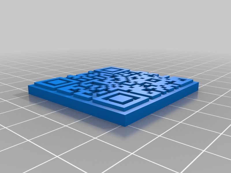Free STL file QR Code・3D printable model to download・Cults