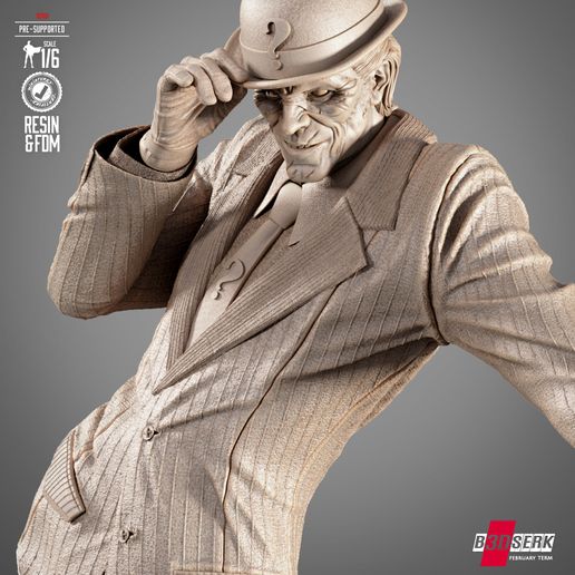 🗿 B3DSERK RIDDLER SCULPTURE READY FOR PRINTING・ 3D File for 3D printing ...