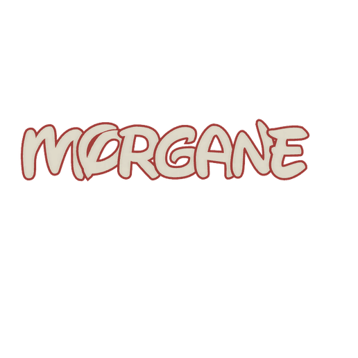 STL file bright name morgane 🔆 ・Template to download and 3D print・Cults
