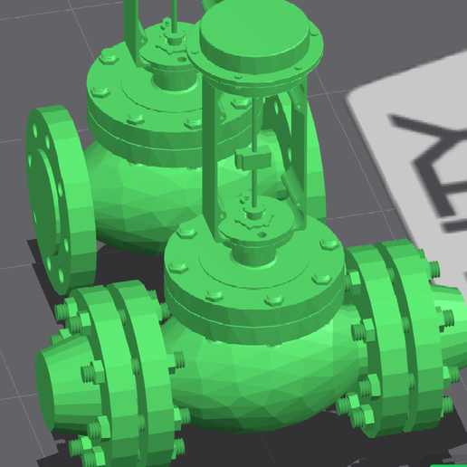 🎛️ CONTROL VALVE WN 2 1/2 TO 4 IN. SCALE・ STL File for 3D printing・Cults