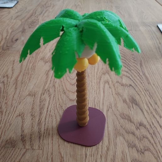 🌳 Palm tree・Free STL File for 3D printing・Cults