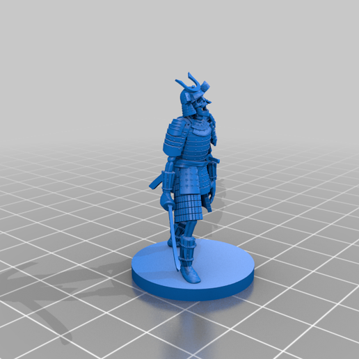 🗡️ Undead Samurai・Free STL File for 3D printing・Cults